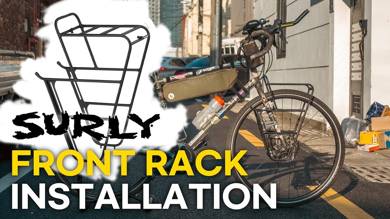 설리 프론트 랙 설치 / Surly Front Rack Installation - YouTube