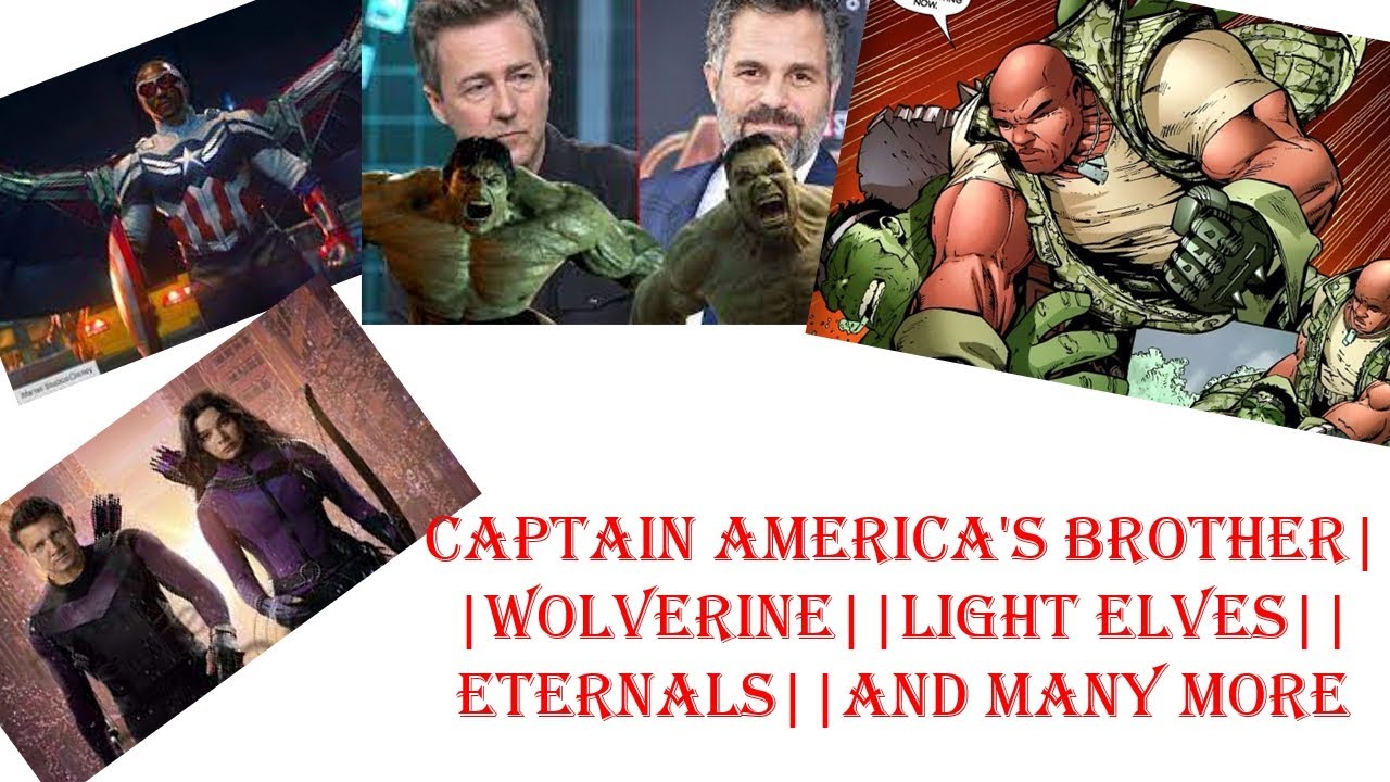 CAPTAIN'S BROTHER||WOLVERINE||MS MARVEL||ETERNALS||FACTS YOU MAY MISSED ...