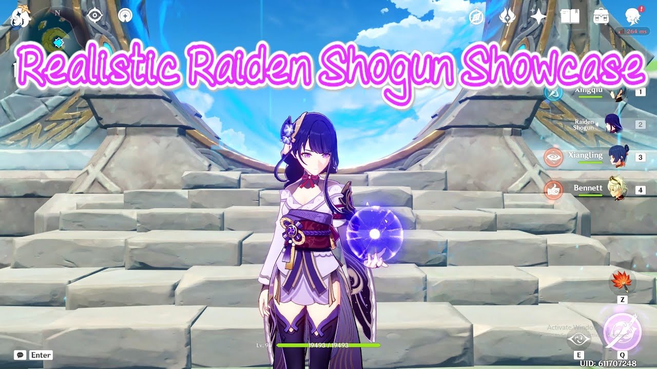 C0 Raiden with R5 The Catch Showcase (Relatable Build) - Genshin Impact ...