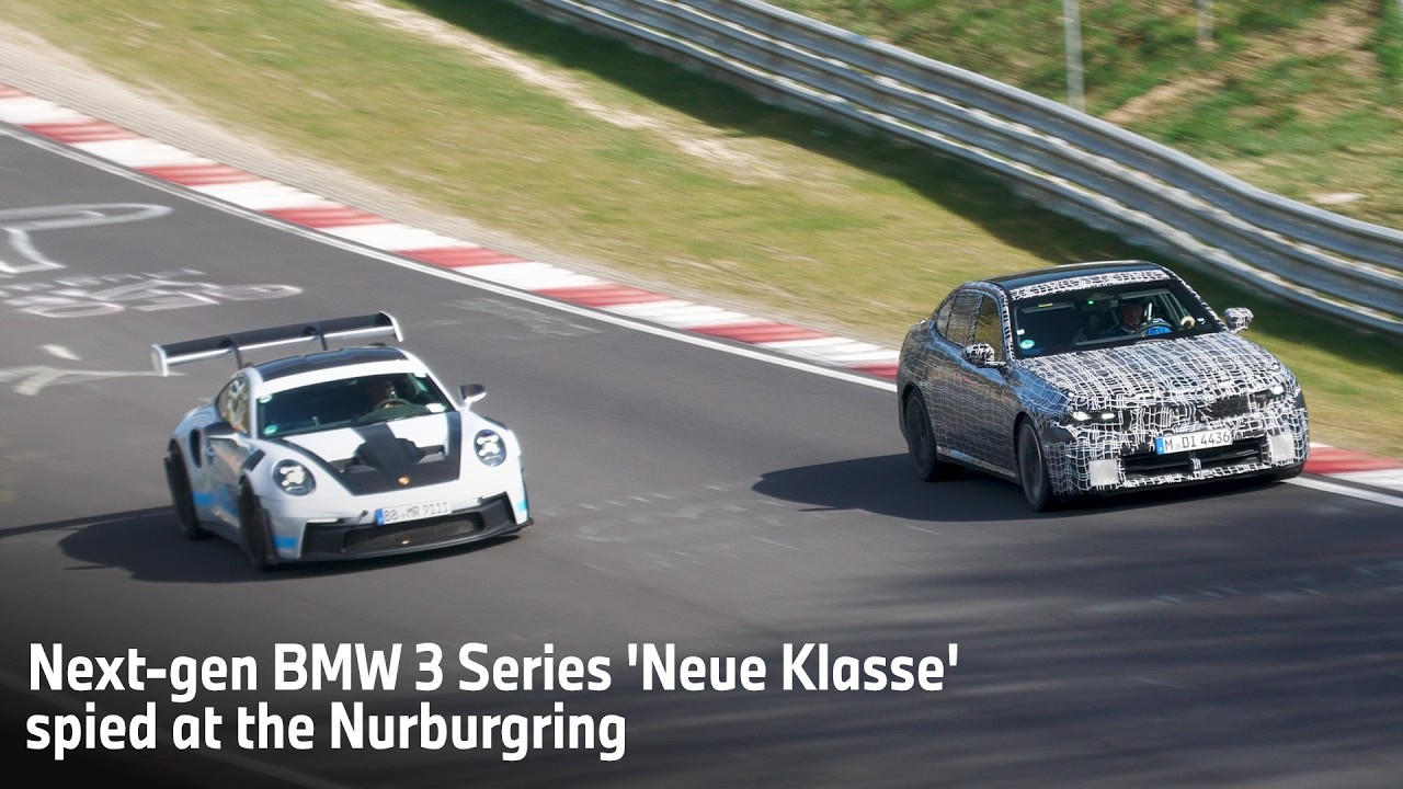 Next-gen BMW i3 'Neue Klasse' caught on Nürburgring! | Rumors on i3 ...