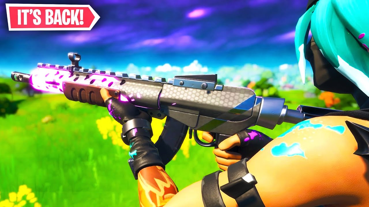 the HEAVY AR is BACK in FORTNITE - YouTube