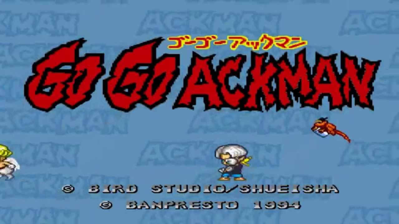 Go Go Ackman Intro 720p 60fps [HD] SNES - YouTube