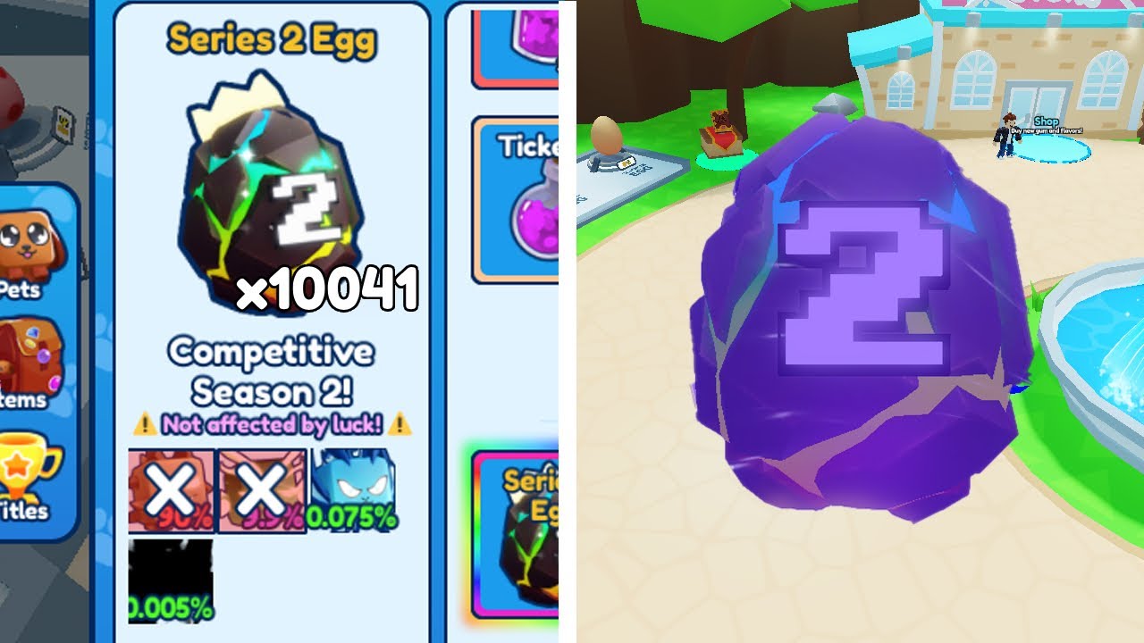 Opening 10000+ Series 2 Eggs for INSANE Pets in BGSI.. (Roblox) - YouTube