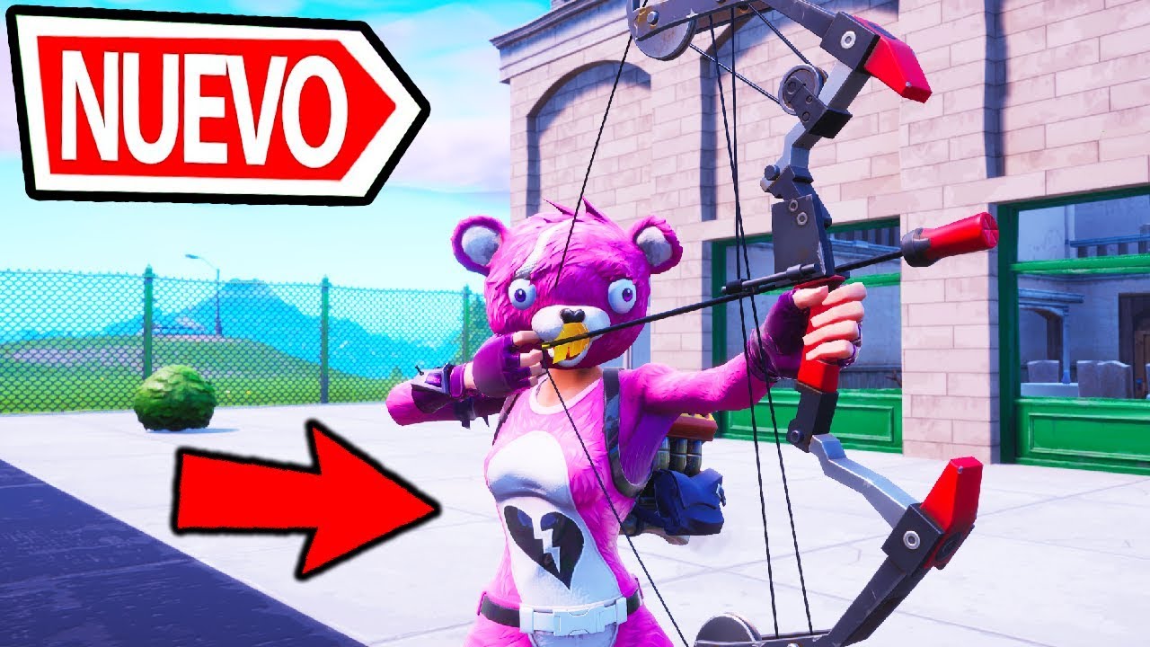 JUGANDO CON EL*NUEVO* ARCO EXPLOSIVO DE FORTNITE - YouTube