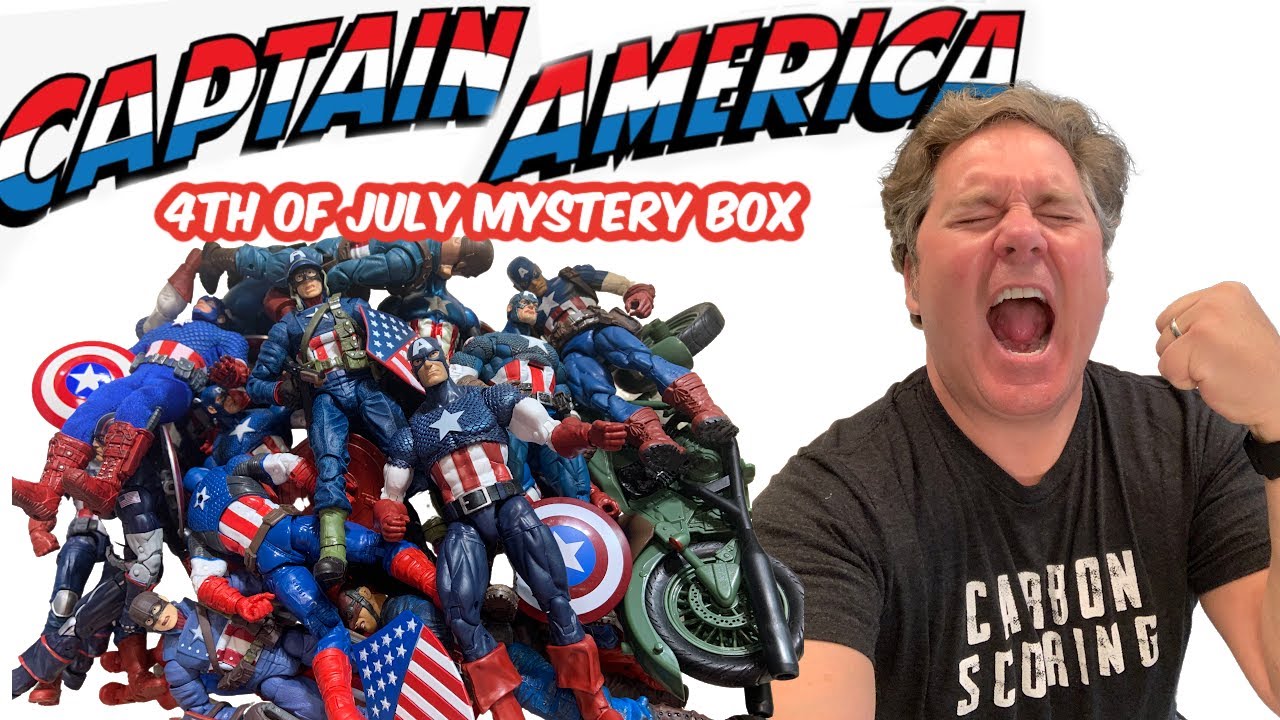Marvel Legends Captain America 4th of July Mystery Box! - YouTube