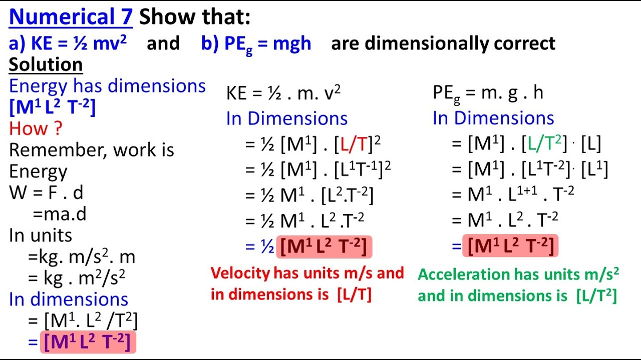 Class 11 Physics Chapter 1 Numerical 7 | Measurements | 11th Class ...