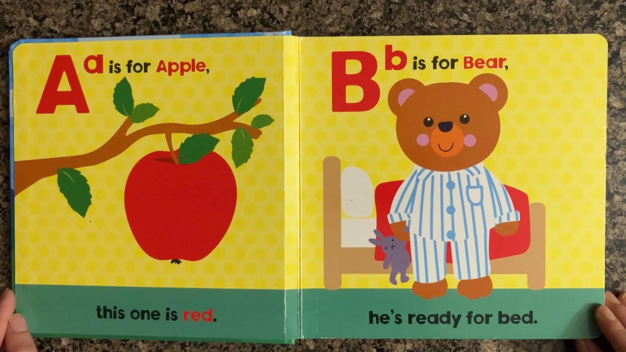 My First ABC 🅰️🔤 | Fun Alphabet Read Aloud for Kids - YouTube