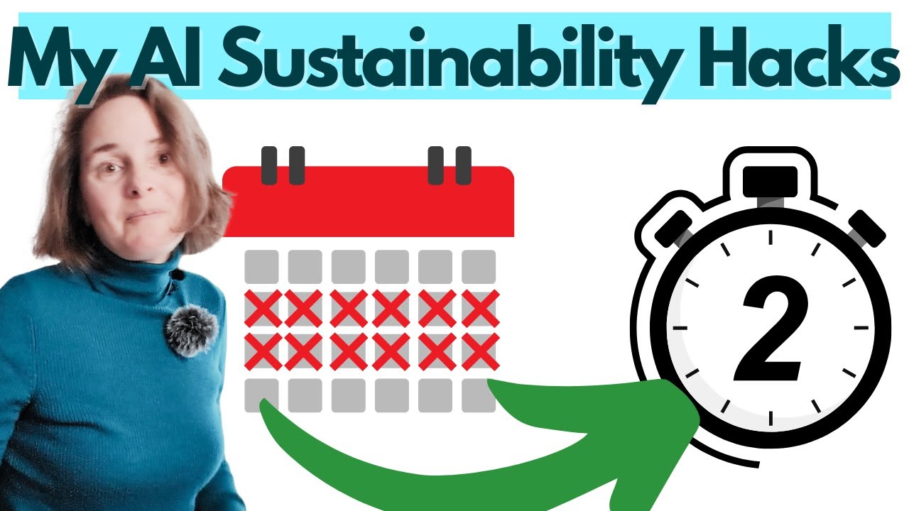 Saving Time in my Sustainability Work With These AI Hacks. - YouTube