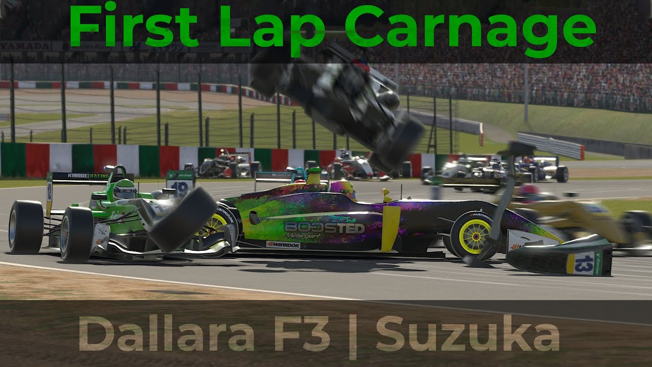 iRacing | Dallara F3 @ Suzuki | Pretty nice comeback! F3 is SO GOOD ...
