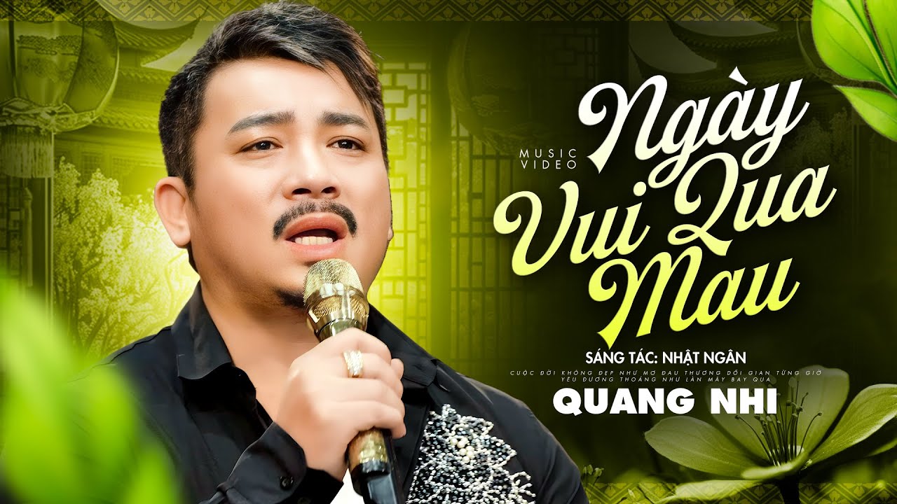 Ngày Vui Qua Mau - Quang Nhi | Cuộc đời không đẹp như mơ - YouTube