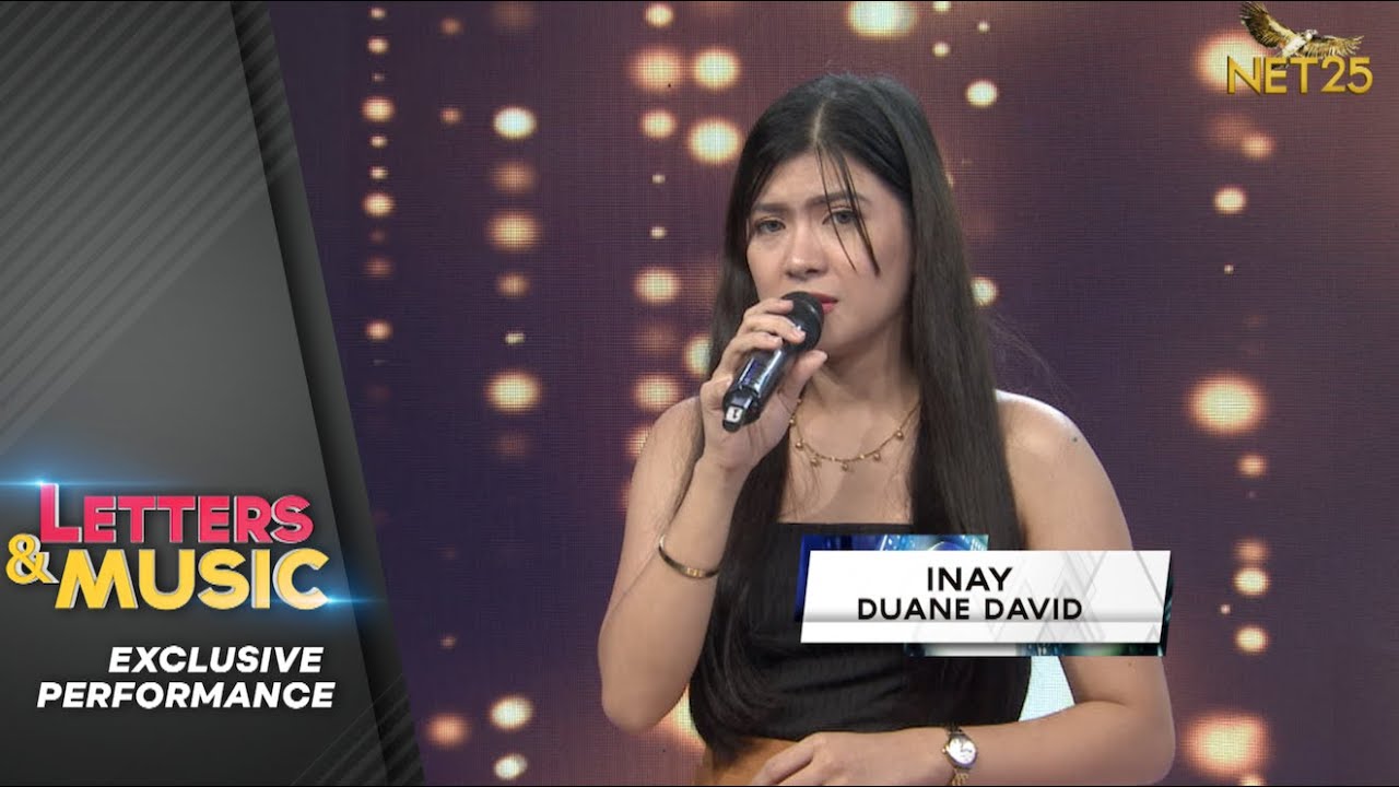 Duane David - Para Sayo, Inay I Litrato OST (NET25 Letters and Music ...
