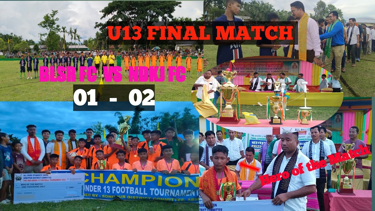 Under 13 Football Final Match 2023।। U13 Football Final Pratiyogita ...