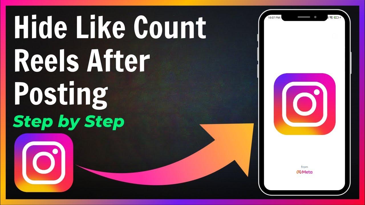 how to hide like count on instagram reels after posting - YouTube