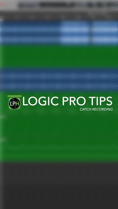 Logic Pro Tips #2 | Capture Recording #logicprohelp #logicprox #lpx_бесплатные_уроки - YouTube