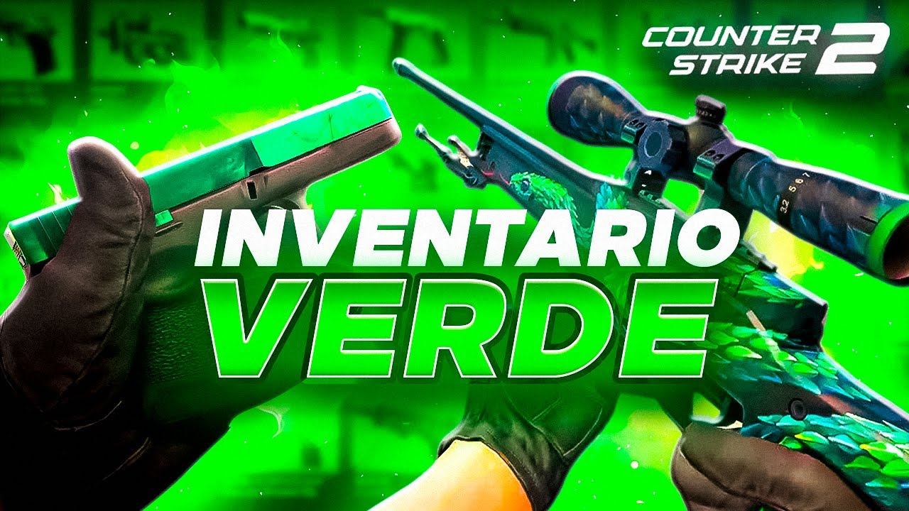 EL MEJOR INVENTARIO VERDE para CS2 2023! (BARATO) - YouTube