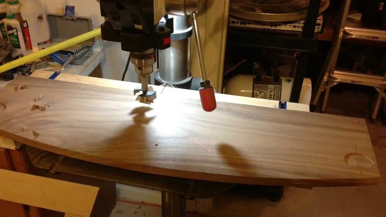 Coat Rack with Clock - YouTube