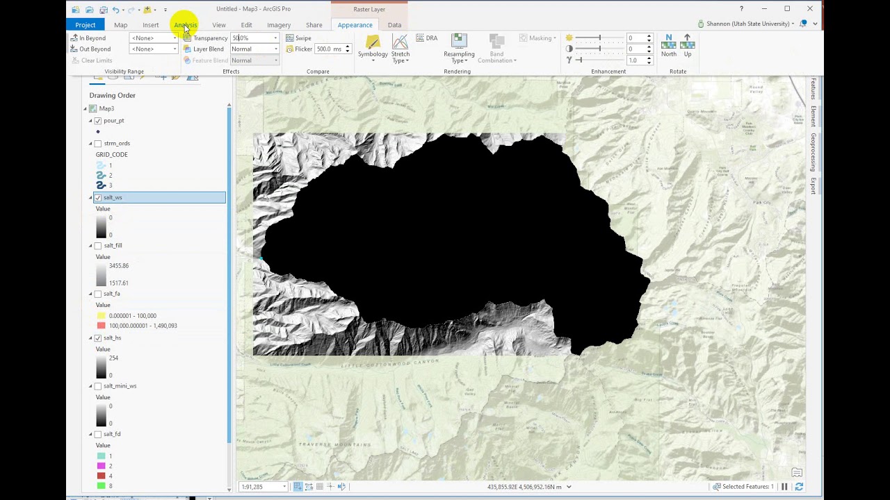 Creating a pour point - YouTube