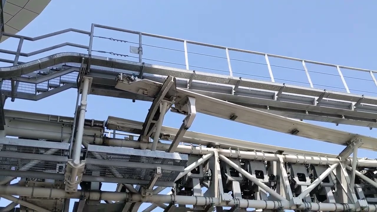 Automatic Switch Rail - Doppelmayr Cable Car - YouTube