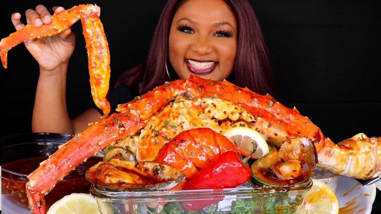 KING CRAB LEGS + LOBSTER TAILS + GREEN LIP MUSSELS , SEAFOOD BOIL ...