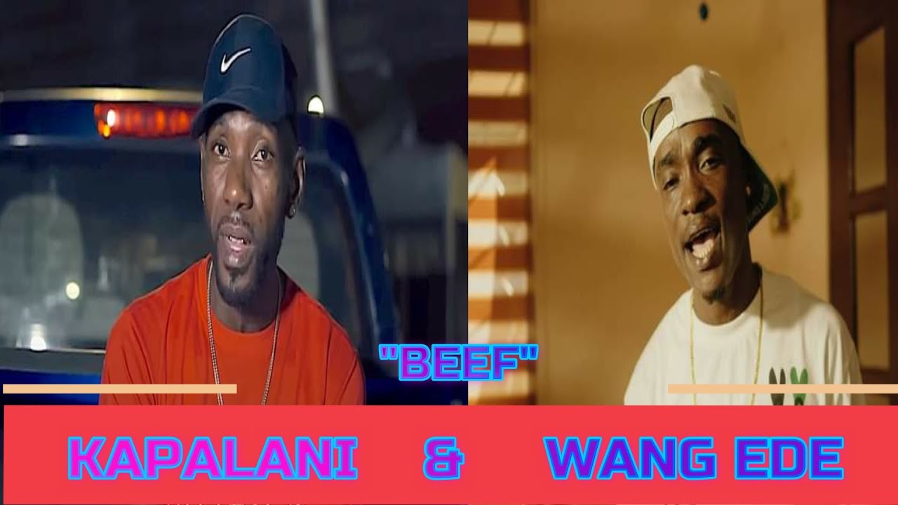 Straatreacties conflict rapper Kapalani en Wang Ede, den man mus libi a ...