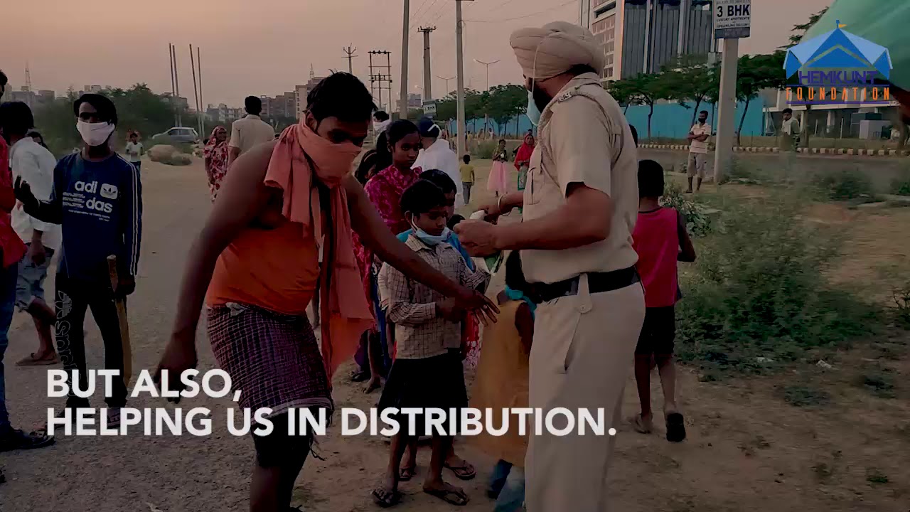 Corona Virus Relief Aid Day 39 - 40 | Hemkunt Foundation - YouTube