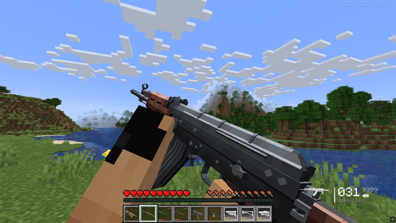 Minecraft Gun Mod Attachment System Optimization Test 🔧 - YouTube
