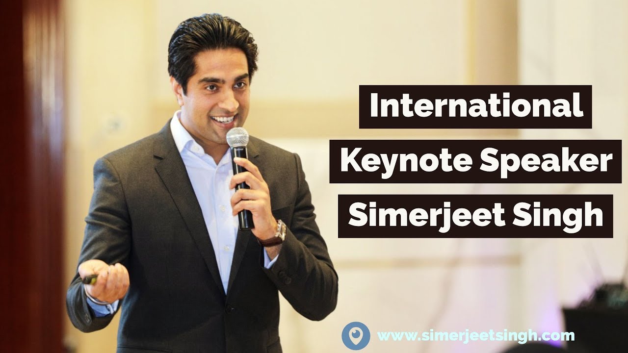 Motivational Keynote Speaker in Singapore | Simerjeet Singh - Demo ...