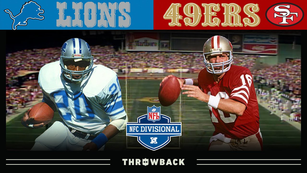80's Forgotten Playoff Classic (Lions vs. 49ers 1983, NFC Divisional ...