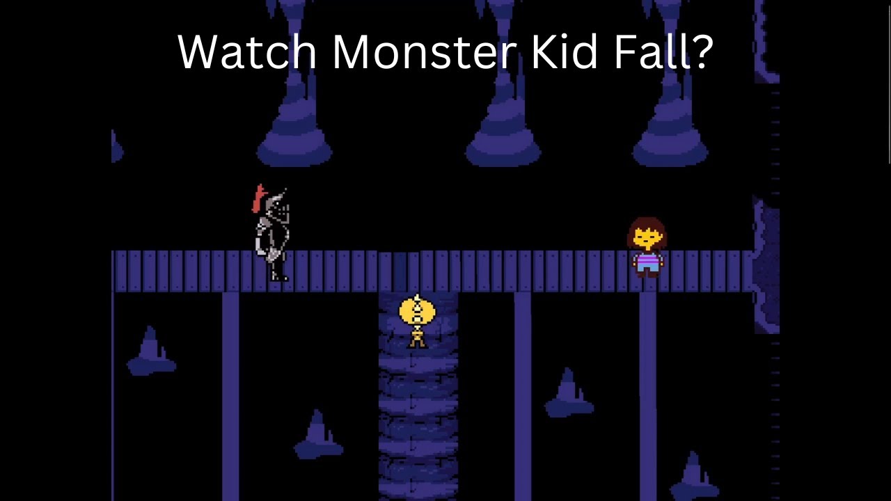 What Happens If You let Monster Kid Fall To His Death? - YouTube