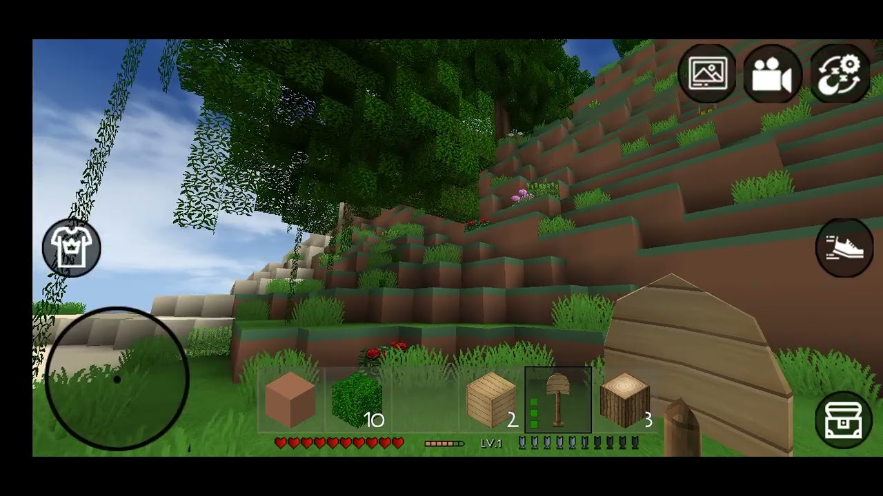 how to play survival mod in mini block craft| survival day 1|part 1 ...