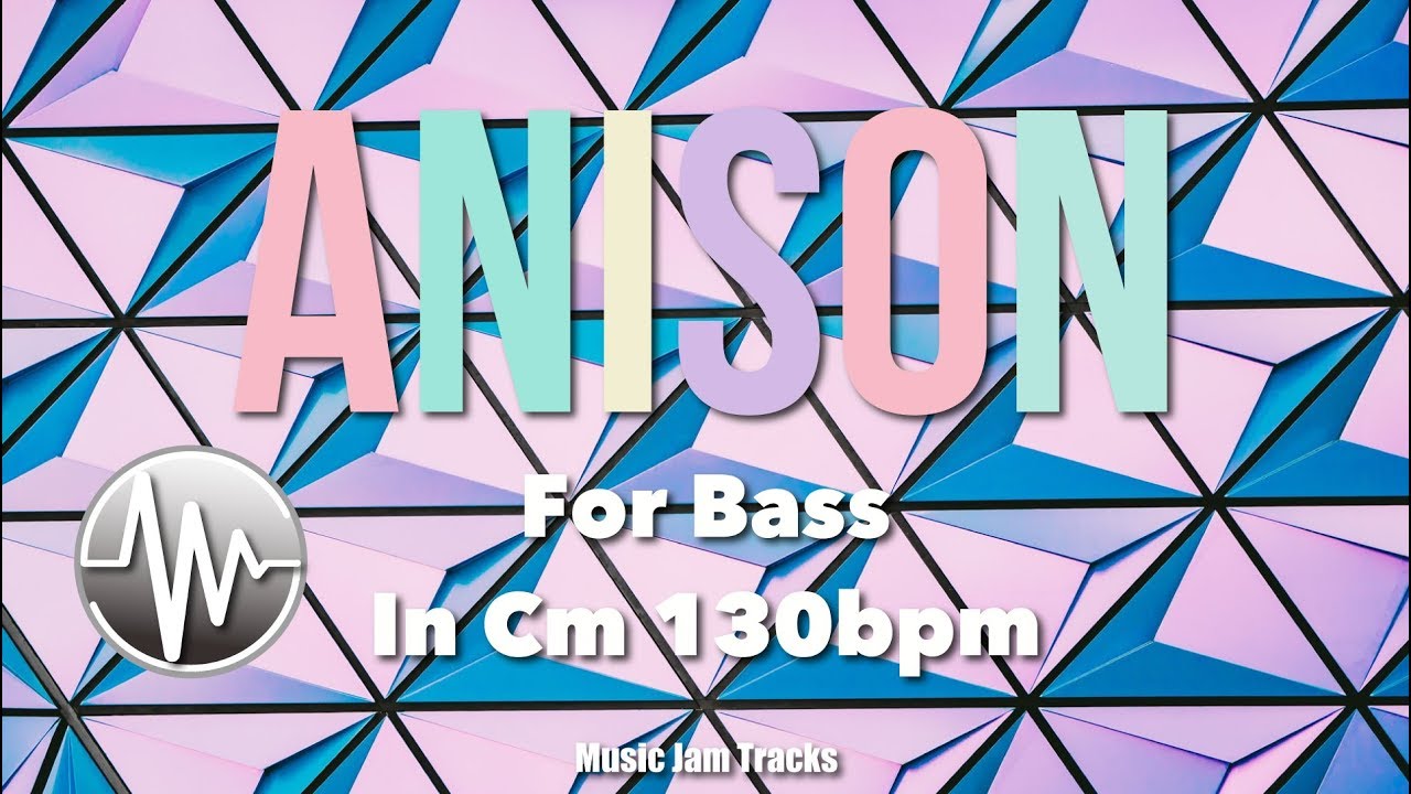 ANISON JAM For【Bass】C Minor 130bpm BackingTrack 90's Japanese Anime ...