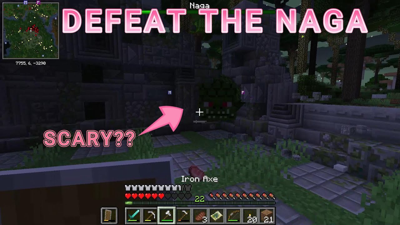 Defeat the Naga!!! l Advance Craft l Minecraft Modded Series l Ep.7 ...