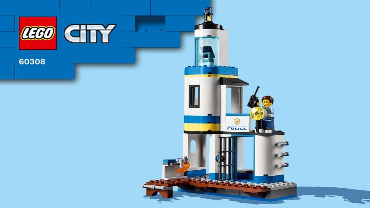 LEGO instructions - City Police - 60308 - Seaside Police and Fire ...