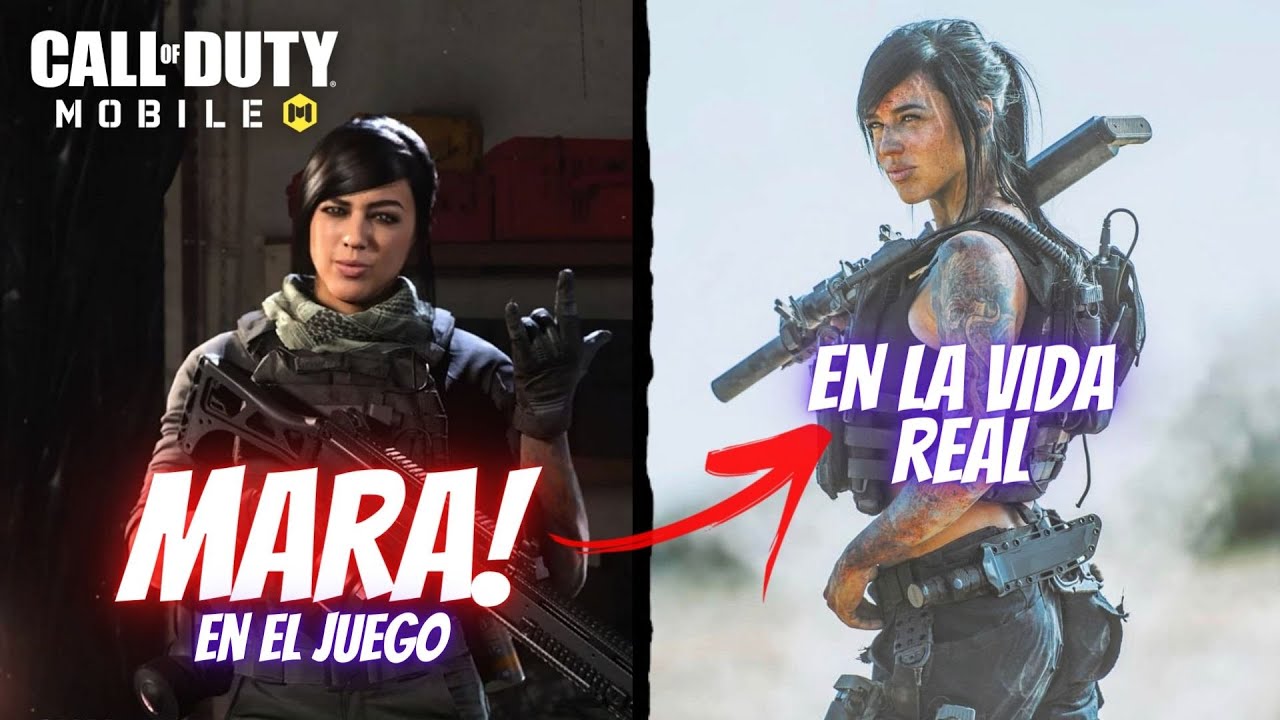 ASÍ ES MARA EN LA VIDA REAL *Origen del Personaje* | CALL OF DUTY ...