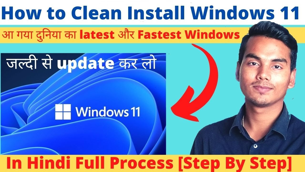 How to clean install windows 11 from usb | How To Install Windows 11 🔥🔥 ...