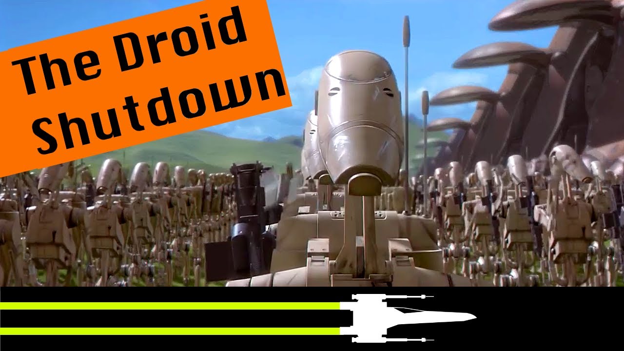 The Droid Shutdown Order | Star Wars Canon Lore - YouTube
