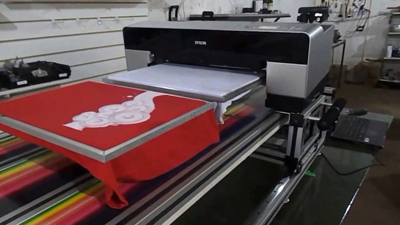 Lançamento Impressora de Camisetas 3880 dupla - YouTube