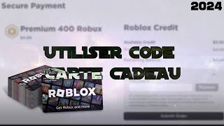 Comment Utiliser La Carte Cadeau Roblox Utiliser Les Codes, 49% OFF