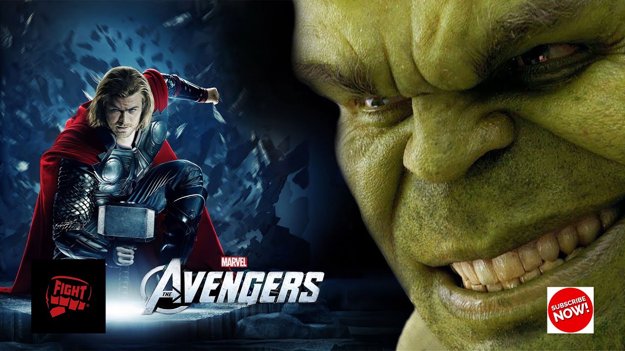 The Avengers 2012 Thor vs Hulk Fight Scene - YouTube