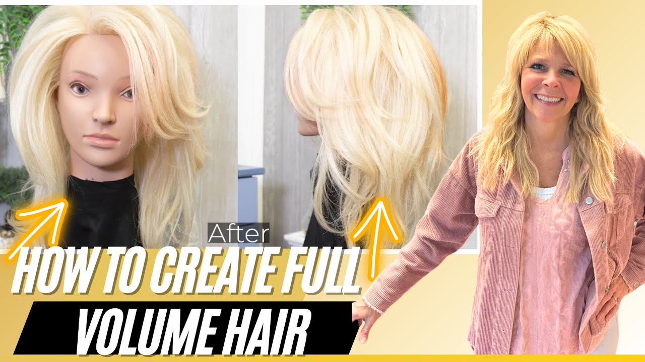 Transform Your Look: How To Create Full Volume Hair | full volume hair ...