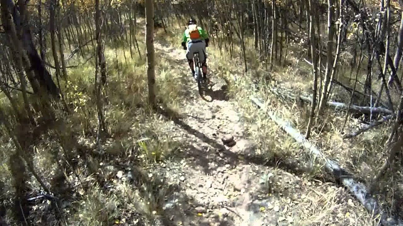 Michael Pickell doing a segment of the Tie Hack Trail Loop near Fair ...