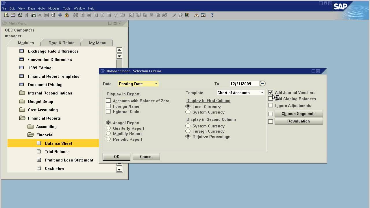 SAP Business One How To Journal Vouchers YouTube SAP Business One How To Journal Vouchers YouTube