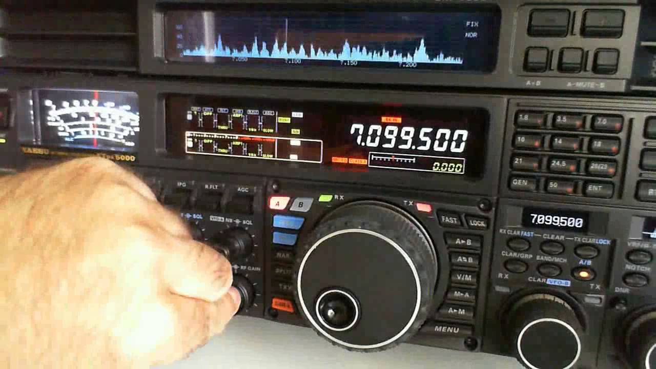 Yaesu ftdx5000mp Prova Ricevitori Main e sub - YouTube