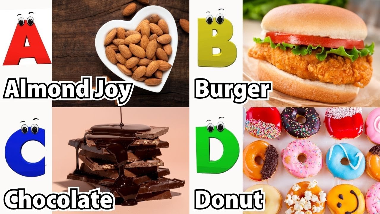 Food ABC Song | Food Alphabet Song | Phonics song a to z | Learn ABC ...