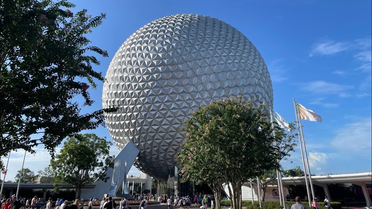 EPCOT Park Tour (August 20th, 2023) - YouTube