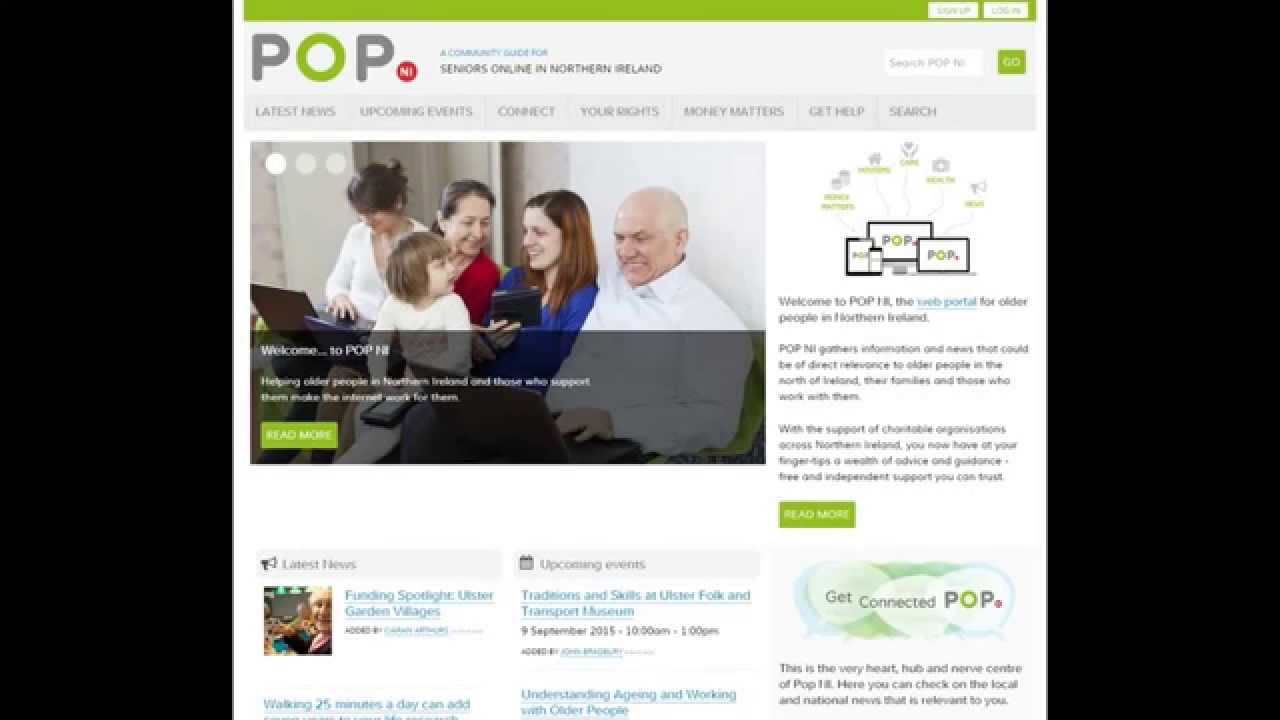 POP NI #2: How to sign up to POP NI - YouTube
