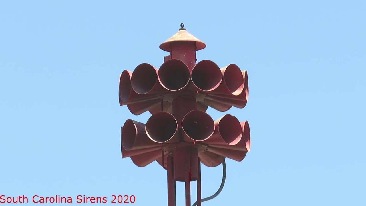 Federal Signal 3T22A Alert | Clinton, SC 6/13/20 - YouTube