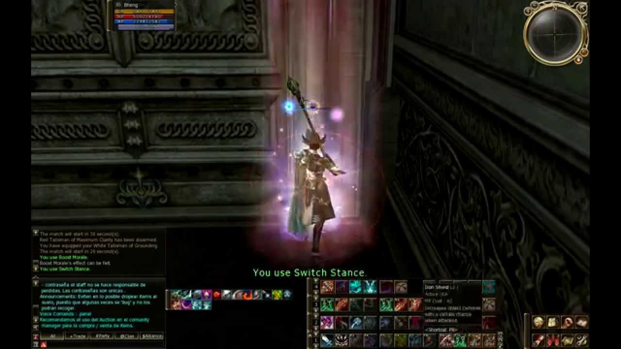 Lineage 2 High Five (L2Sludge-Server) Shillien Templar Olympiad - YouTube