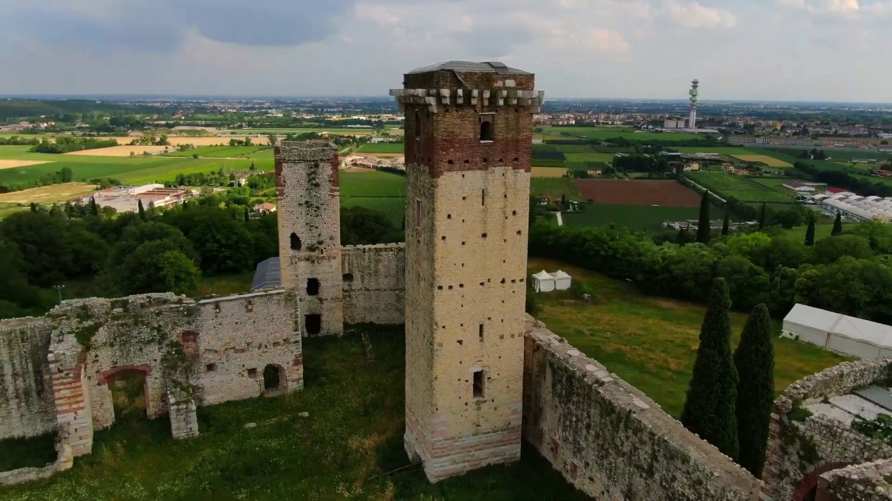 Volo al Castello di Montorio Veronese - YouTube