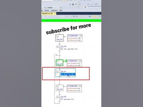 Allen-Bradley Sequential Functional Chart Tips - YouTube
